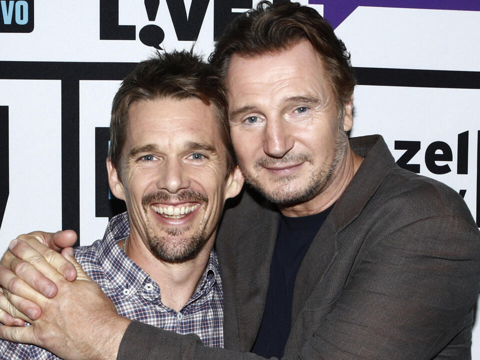 Fans Rave at Ethan Hawke and Liam Neeson’s ‘Epic’ Reenactment of ...