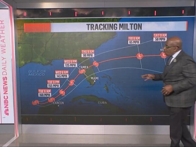 Hurricane Milton 'explosively intensifies' with 175 mph winds