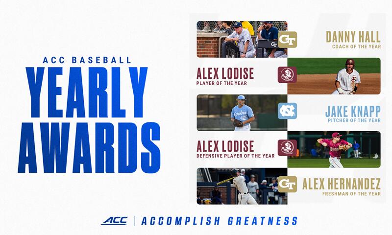ACC Announces 2025 Baseball Season Awards, All-Conference Teams - NewsBreak