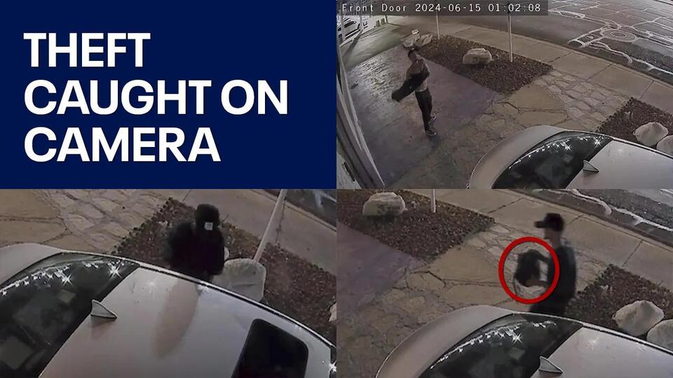 Suspect caught on camera stealing thousands of dollars' worth of ...