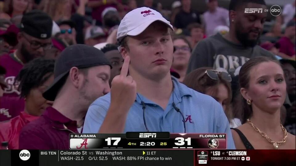 Shoutout to this Alabama fan for going viral after the Crimson Tide ...