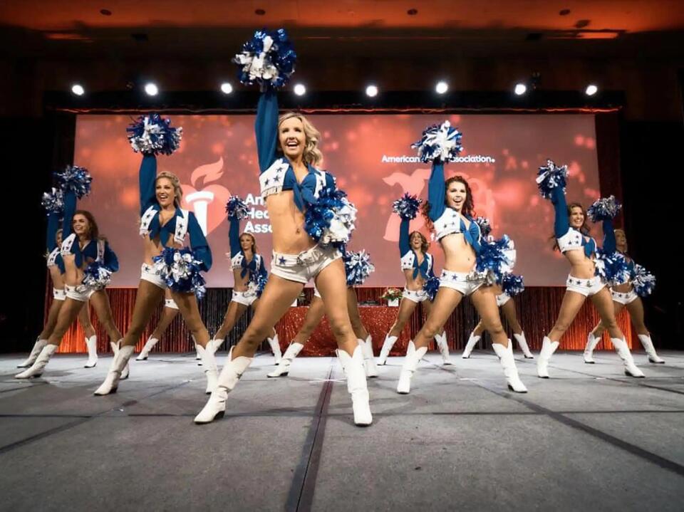 Dallas Cowboys Cheerleaders take high kicks on the road in 2026 tour ...