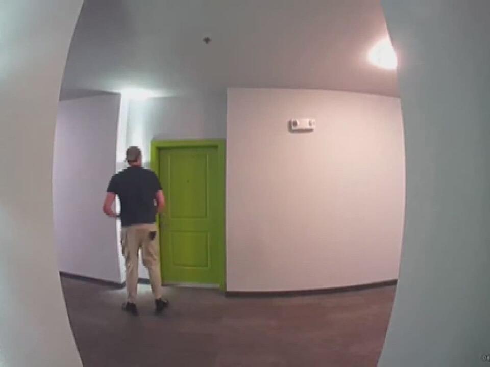 Doordash Driver Caught On Camera Exposing Himself At Customers Front Door