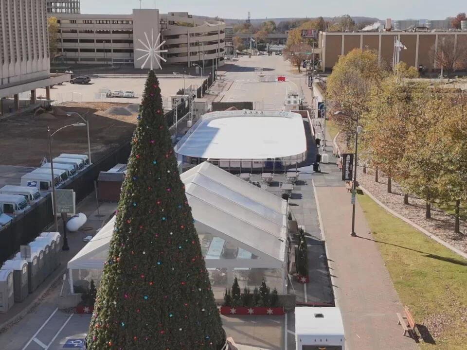 Tulsa's Winterfest Returns With Ice Skating, Photos With Santa And More