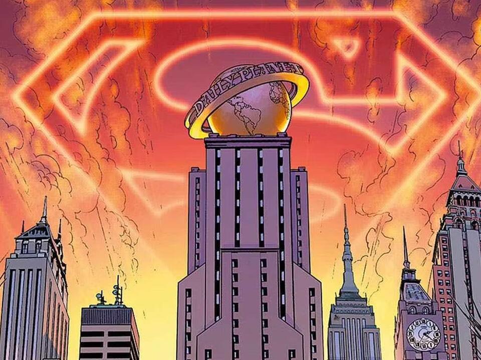 SUPERMAN Set Photos Reveal the Daily Planet Globe as Well as Some ...
