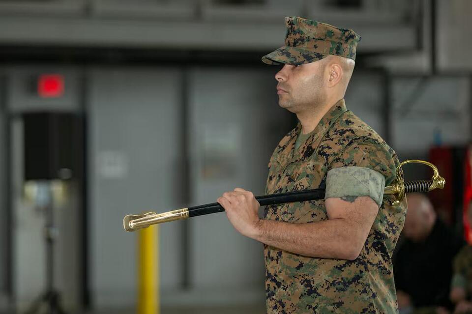 Marine sergeant major busted down for wearing nine unauthorized awards ...