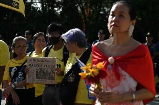 The "People Power" uprising ended Philippine President Ferdinand Marcos ...