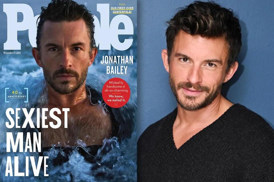 Jonathan Bailey crowned People's Sexiest Man Alive 2025 on 'The Tonight Show Starring Jimmy ...