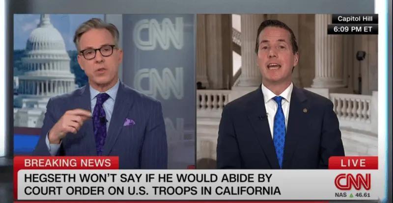 'Objectively not true, Jake': MAGA senator bristles when pressed by CNN ...