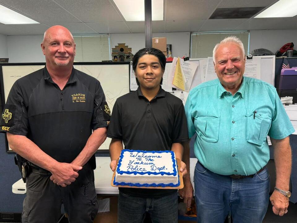 Yoakum Police Department Welcomes New Animal Control Officer Fred ...