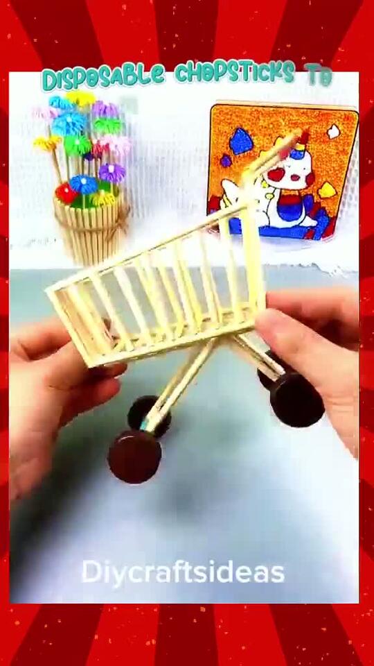 shopping cart DIY diypapercraft origamichallenge crafty papercraft ...