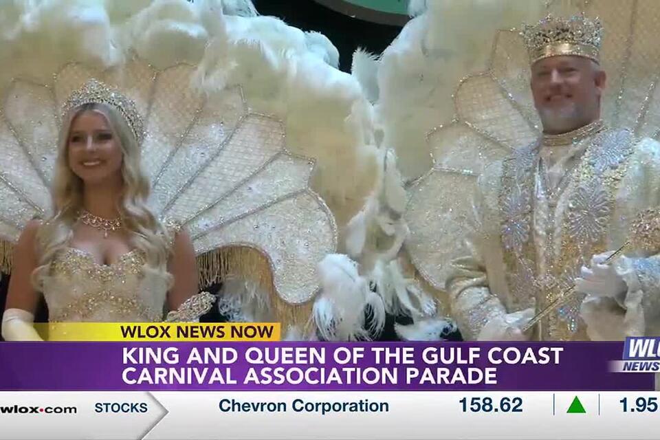 Gulf Coast Carnival Association crowns royal duo during dazzling ...