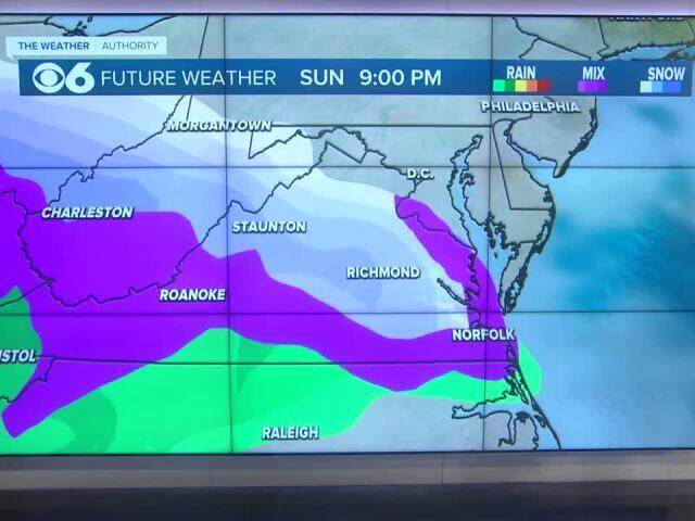 Tracking potential winter storm for late Sunday into Monday - NewsBreak