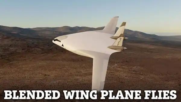Incredible blended wing plane ‘Horizon’ that can carry 200 passengers ...