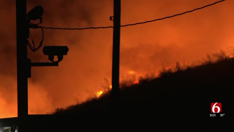 'These Fires Can Burn For A Long Time': Tulsa, Turley Firefighters Put ...