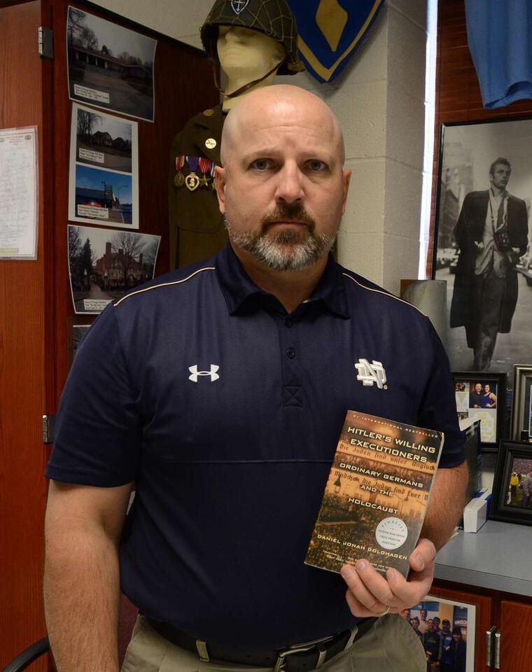 SV teacher honored for educating about Holocaust, antisemitism