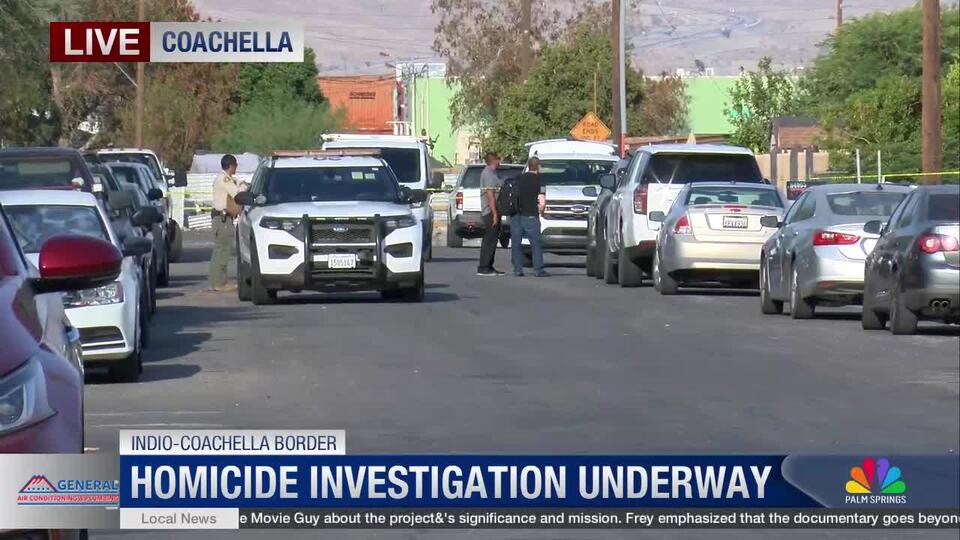 Homicide Investigation Underway Near Indio-Coachella Border After ...