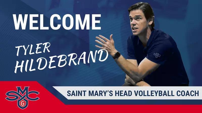 VB | Saint Mary’s Announces Tyler Hildebrand As Head Volleyball Coach ...