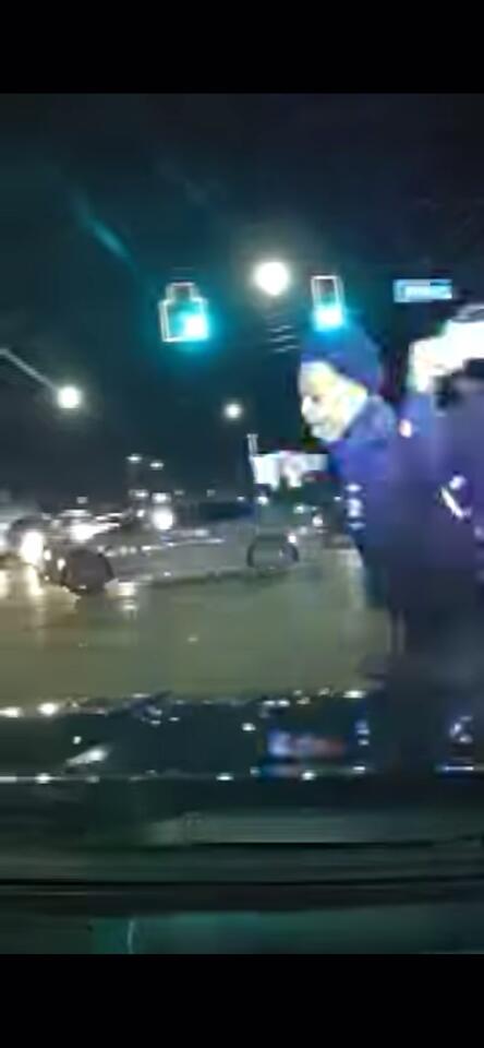 STREET TAKEOVER IN CLEVELAND SHOWS PEOPLE JUMPING ON THE HOOD OF POLICE ...