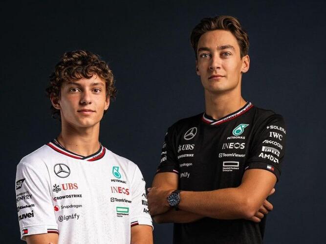 Mercedes confirm Antonelli for 2025 F1 seat alongside Russell