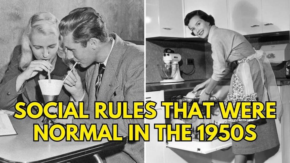 25 Social Rules That Were Normal in the 50s But Are Outdated Now ...