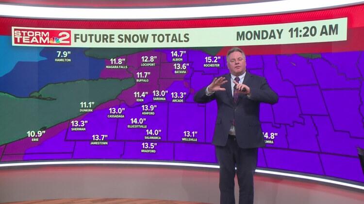 Weather Impact Alert: More snow and sub-zero temps to hit WNY - NewsBreak