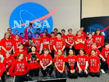 Forest Middle School competes at NASA drone competition