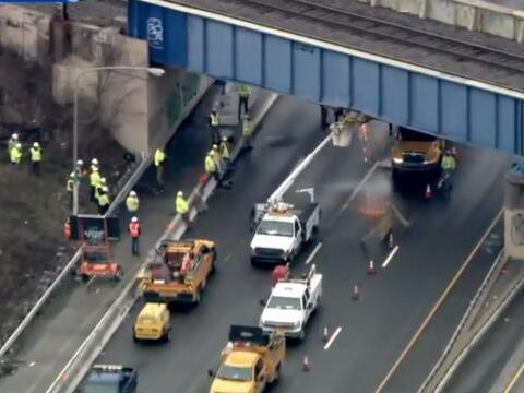 Here we go again: I-95 shut down after bridge hit by oversized truck