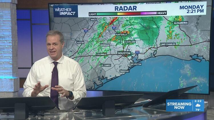 KHOU Chief Meteorologist David Paul on Monday's storm | LIVE REPORT ...