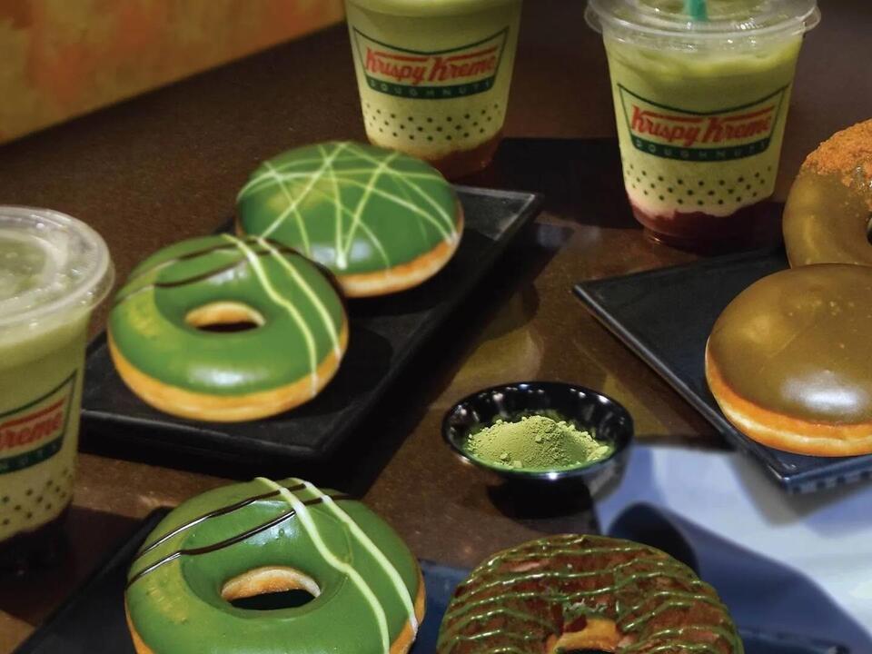 Krispy Kreme launches limited-time matcha doughnuts and drinks in ...