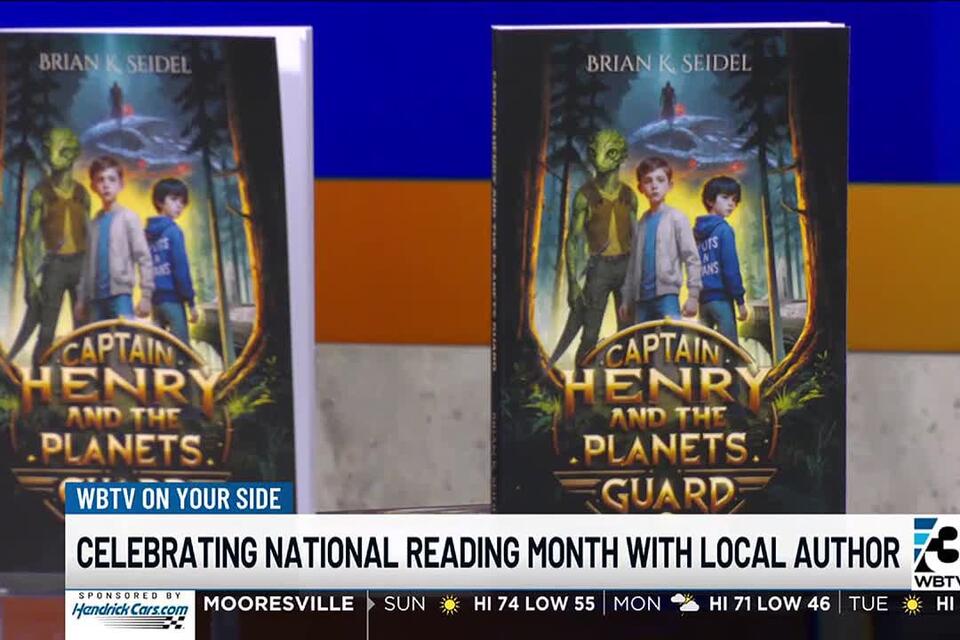 Celebrating National Reading Month with local author Brian Seidel ...