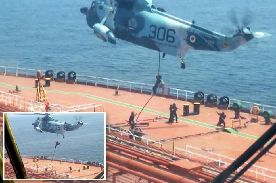 Video shows Iranian navy commandos seizing Houston-bound oil tanker Advantage Sweet - NewsBreak