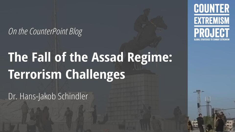 The Fall of the Assad Regime: Terrorism Challenges