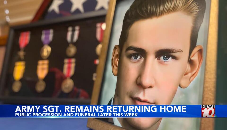 Remains of Wayne County WWII soldier Sgt. John Pagliuso returning home ...