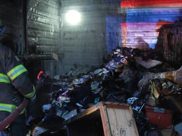 Dozens of storage units at Arapahoe County facility damaged in fire