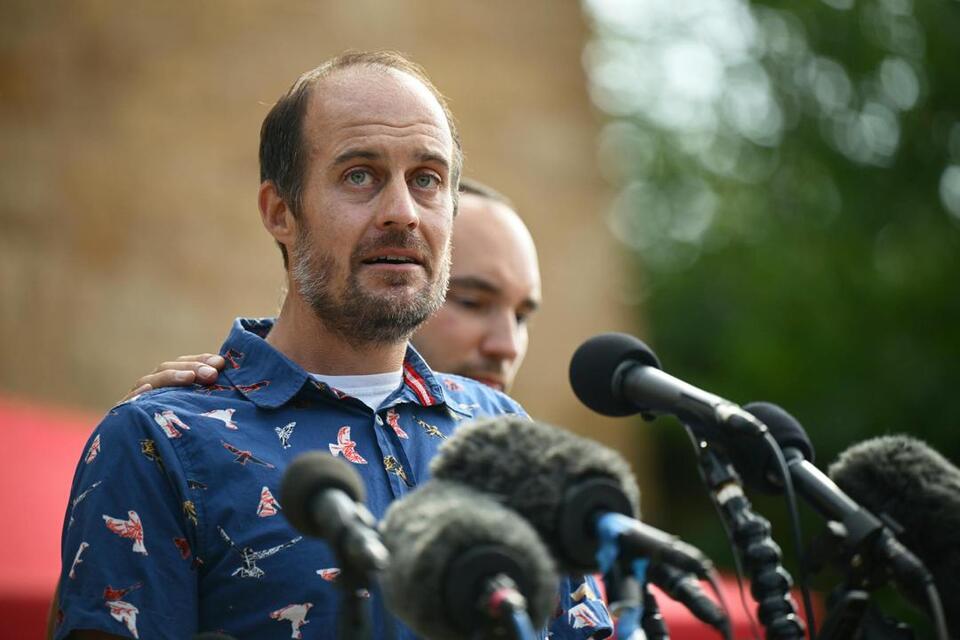 Father of Annunciation victim Fletcher Merkel calls into KDWB radio - NewsBreak