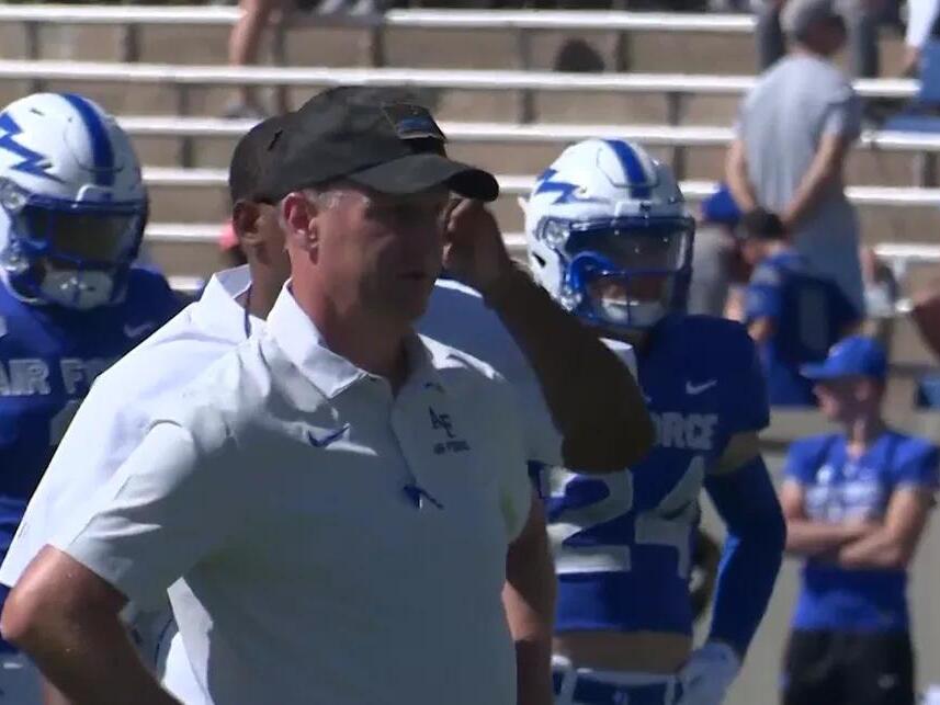 Air Force head coach Troy Calhoun is entering his 18th year at the academy