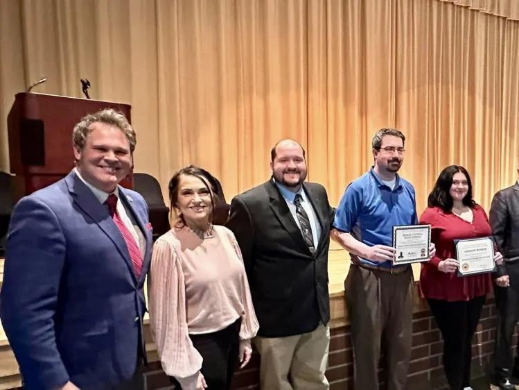 Mingo Central High School presented with Jennings Randolph award