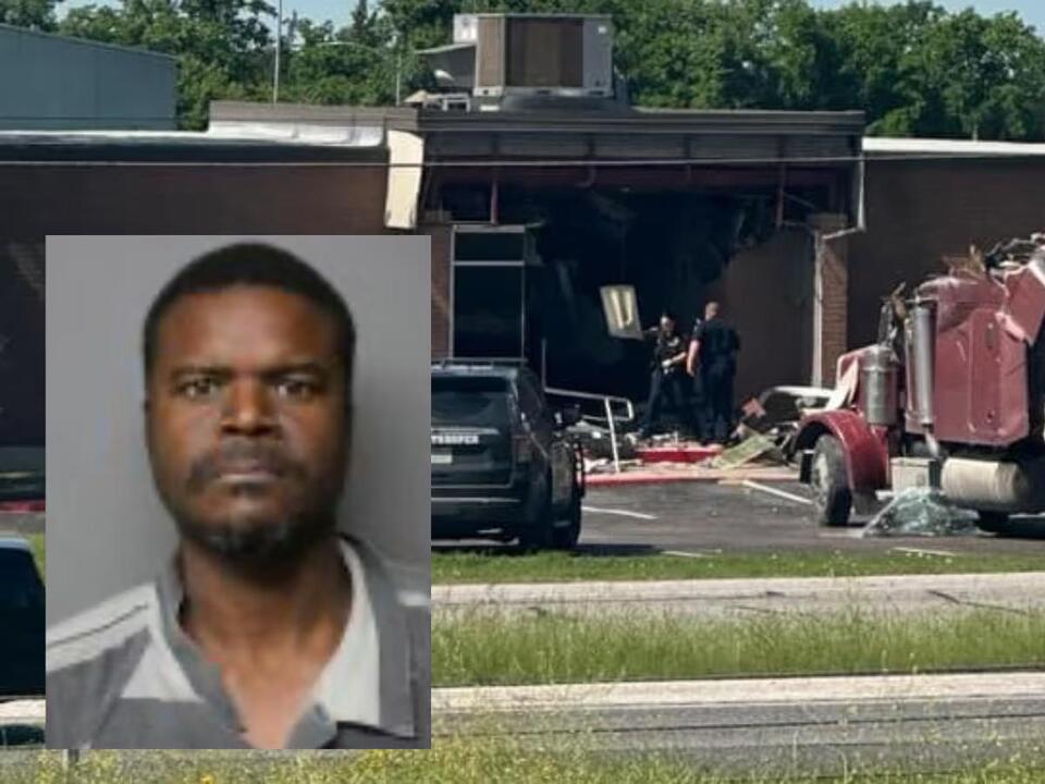 1 dead after 18-wheeler driver intentionally crashes into Brenham DPS ...