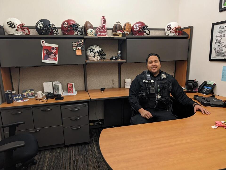 Sandy's Officer Ling serves as SRO in his children's district to foster ...