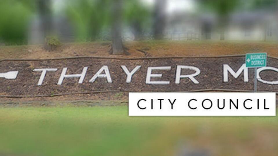 The Thayer City Council met last night at the Thayer High School ...