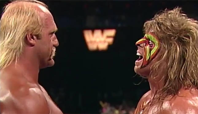 Lineup For Tonight’s A&E WWE Block: Hulk Hogan vs. Ultimate Warrior On ...