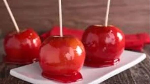 Homemade Candy Apples With Glossy Red Fairground Crunch - NewsBreak