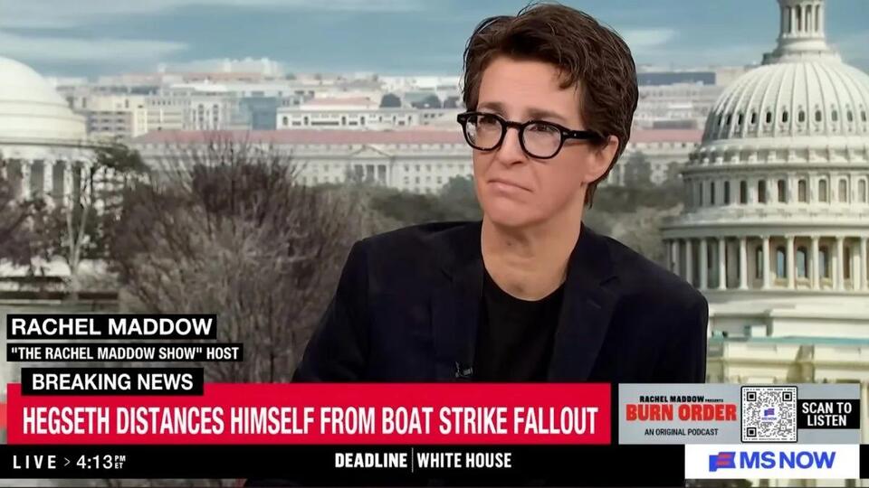 Rachel Maddow Says It’s ‘Impossible to Imagine’ Pete Hegseth Survives ...