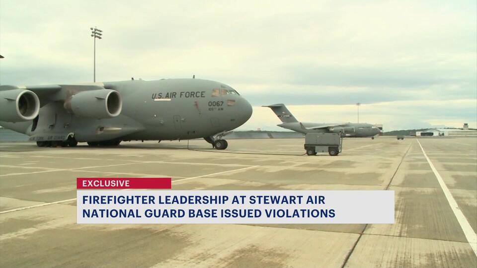 Stewart Air National Guard Base Fire Department leadership issued ...