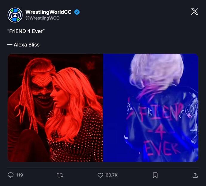 What Was Written On The Back Of Alexa Bliss’ Royal Rumble Jacket Has ...