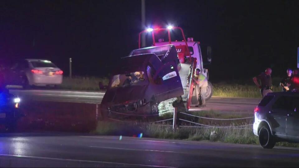 Chase ends with crash in Polk County, suspect arrested - NewsBreak