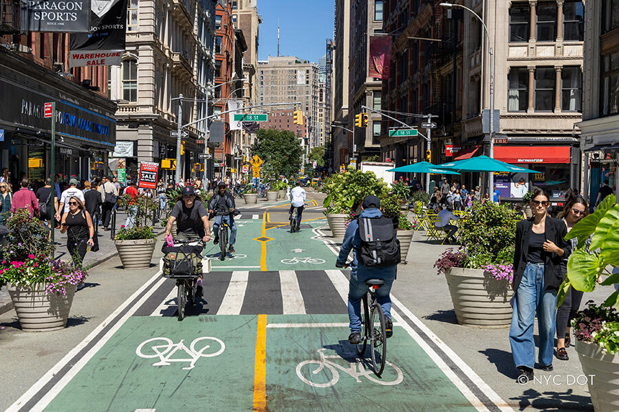 NYC DOT Celebrates Record of Accomplishment in 2024, Improving Street ...