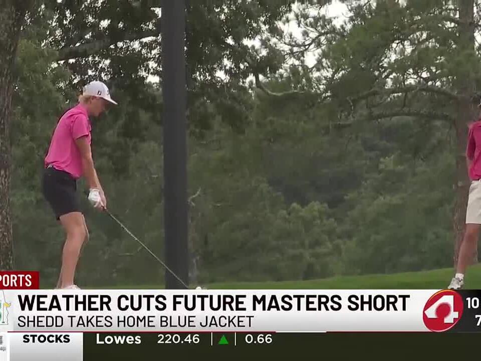Future Masters cancelled due to weather, Cullman’s Shedd wins it all