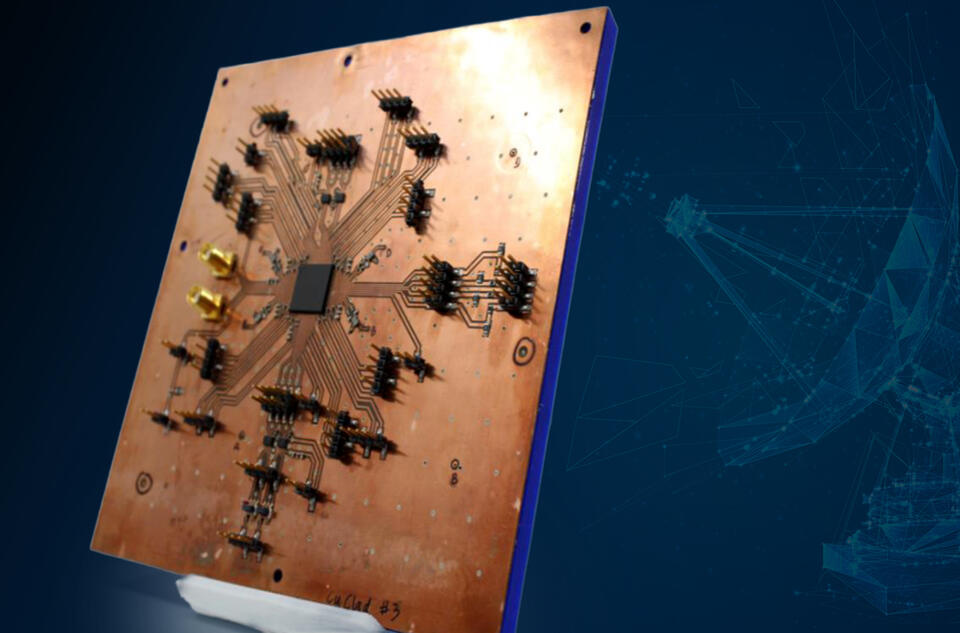 Chip-based antenna array from 3D printing: WSU showcases flexible ...